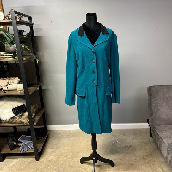 Jason Matthews | Jackets & Coats | Vintage Jason Matthews Teal And ...